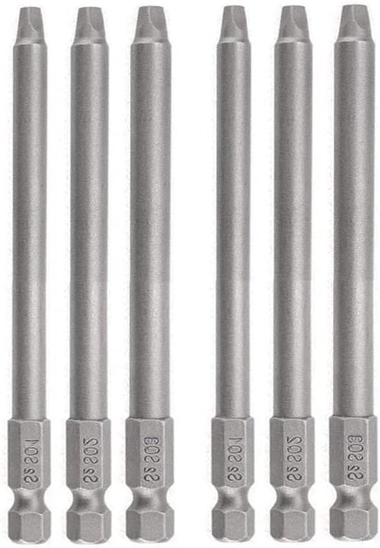 Allecto Plus - Lange magnetische schroevendraaier bits set 1/4 inch ...