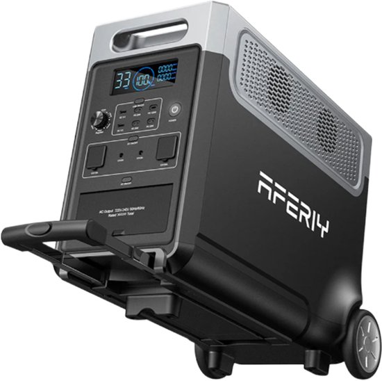 Draagbare stroombron-3840Wh LiFePO4 batterij-3600W pure sinus omvormer ...