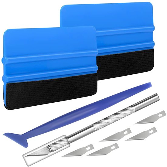 Vinyl wrap squeegee applicator wrapping decal plastic tool vilt edge ...