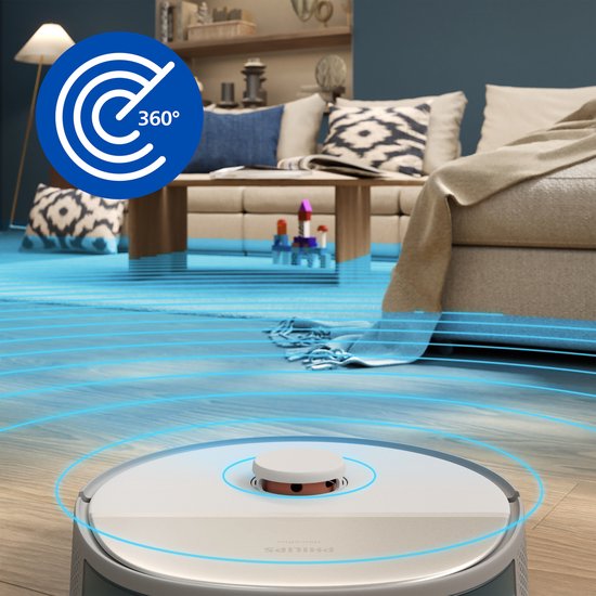 Philips Zuig- en dweilrobot HomeRun 5000-serie | bol