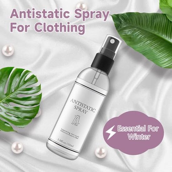 Anti-static spray, 100 ml, electrostatic spray, reduces static charge ...