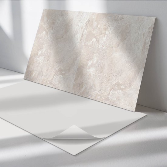 Wallfluent Vinyl Wandpaneel - Natuursteenpatroon Zelfklevend Wandpaneel ...