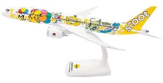 Boeing 787-900 Scoot Pokemon Pikachu | bol