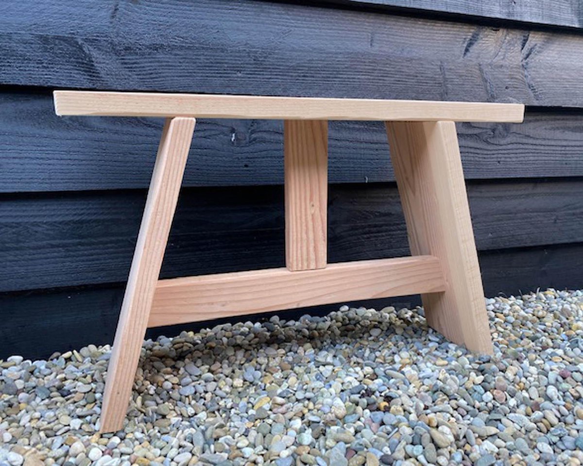 krukje - bankje - Douglas hout - 70x19,5x47 cm - voor buiten | bol.com