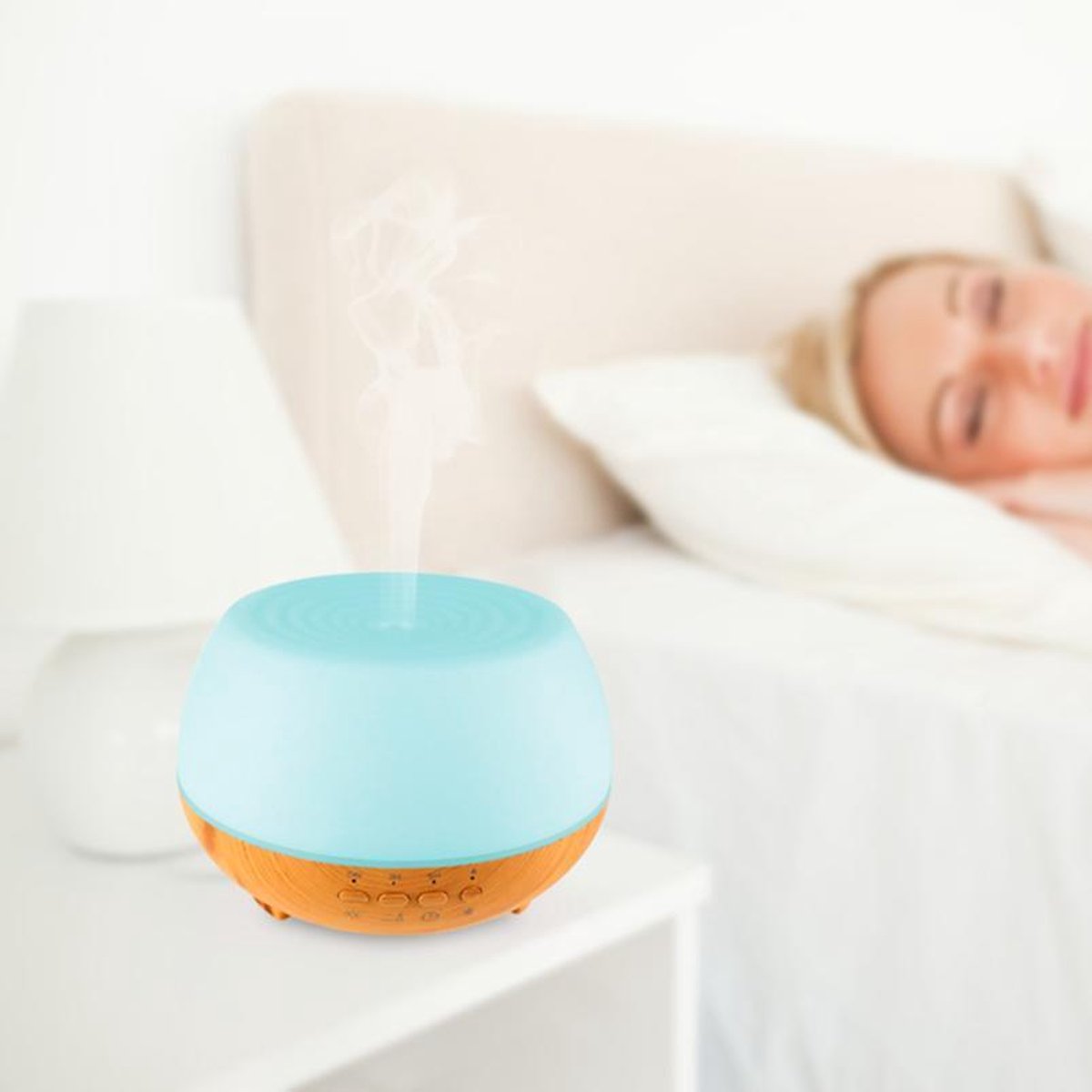 Aroma diffuser- Smart Aroma Diffuser met wifi en Bluetooth | bol.com