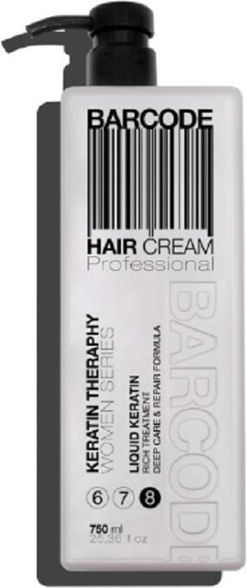 BARCODE - Hair Cream - Keratin Therapy - 750ml | bol