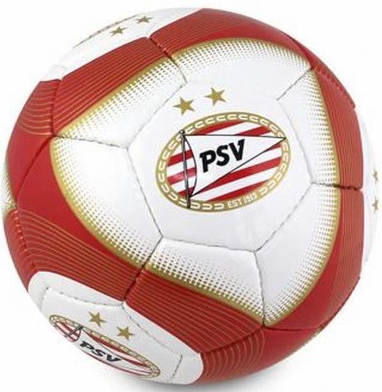 PSV Voetbal Since 1913 Leer Rood/wit 25 Cm Maat 5 | bol.com
