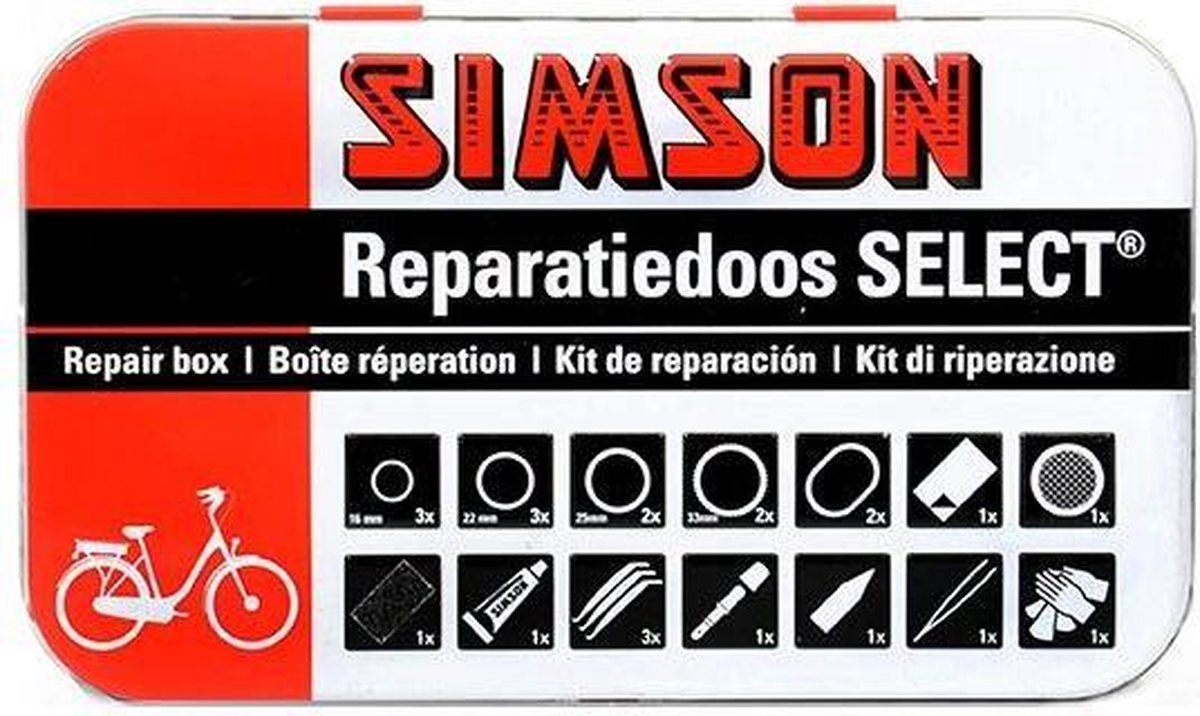 Simson Bandenreparatieset - Bandenplakset Compleet - Type Select t.b.v ...