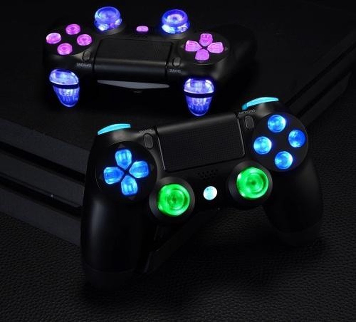 Standard Power Led With Thumbsticks - Custom PlayStation PS4 Wireless ...