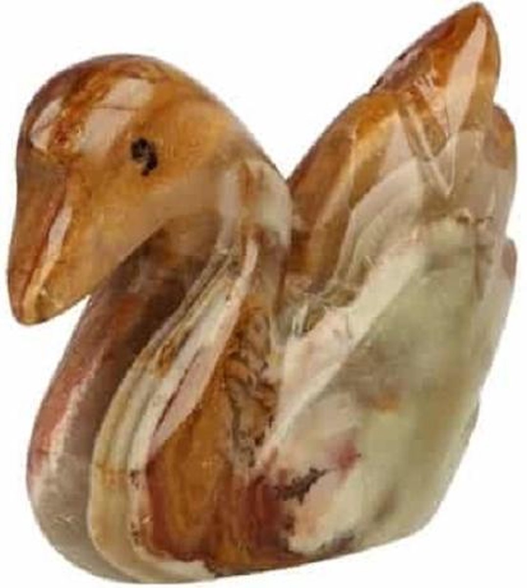 Ruben Robijn Aragoniet edelsteen dier zwaan | bol.com