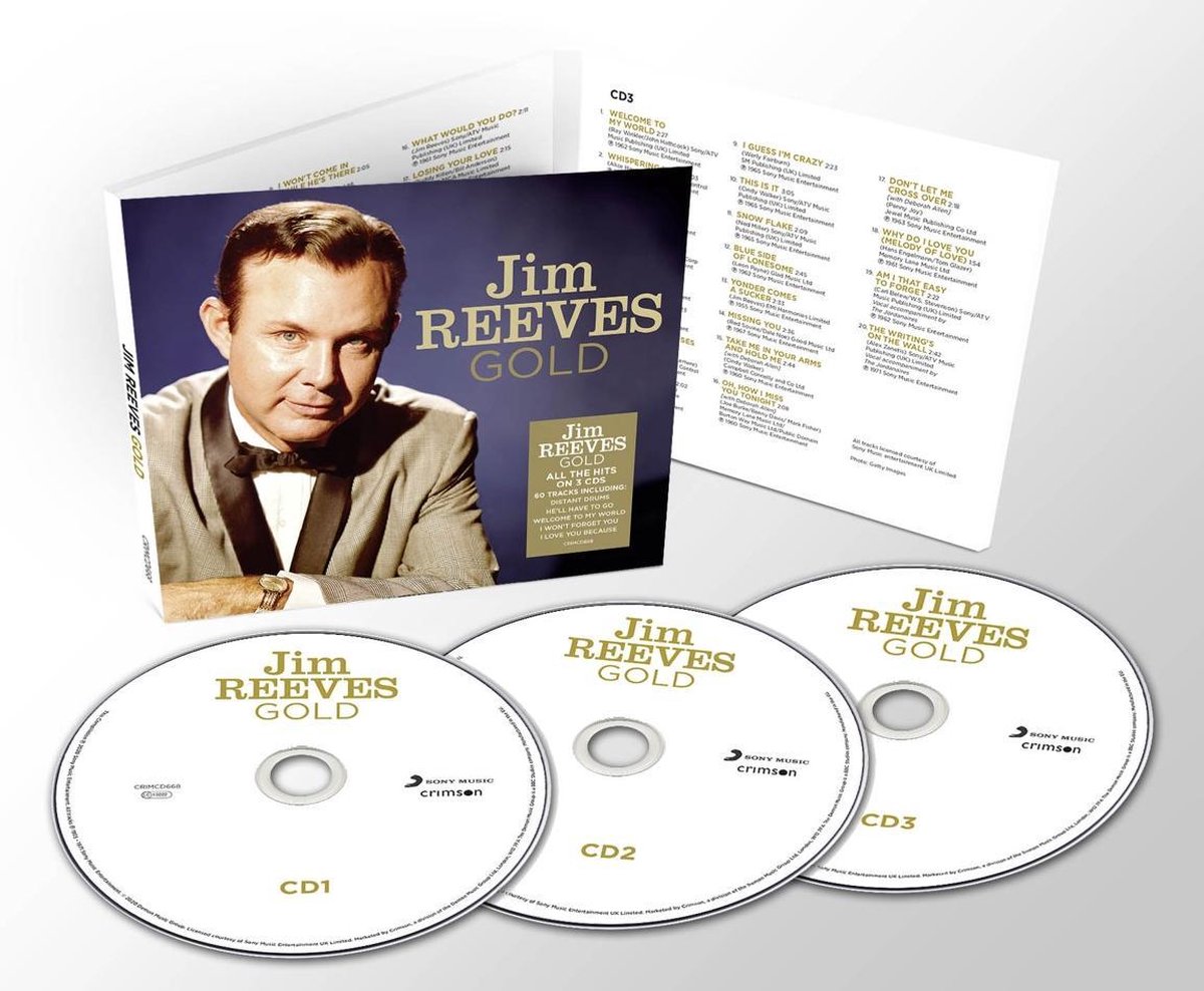 Gold, Jim Reeves | CD (album) | Muziek | bol