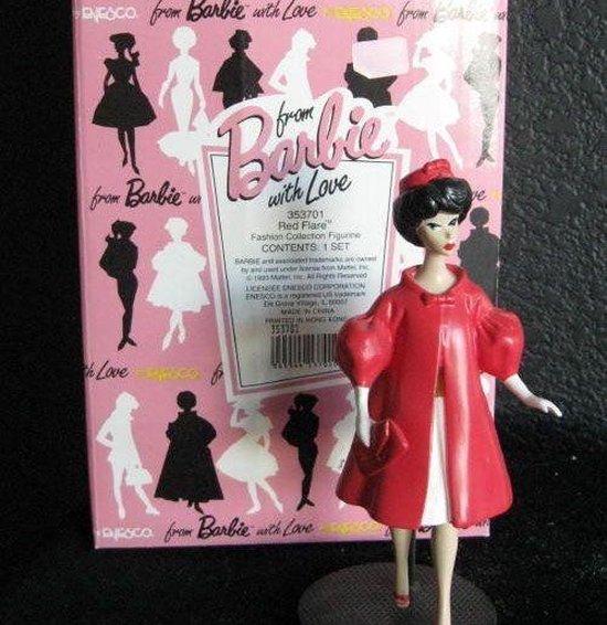 Barbie Beeldje 1962 Red Flare | bol