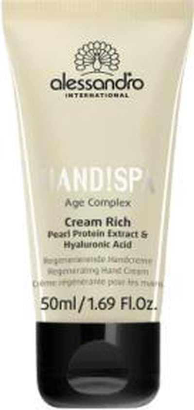 Alessandro Hand!spa Age Complex Cream Rich 50 ml | bol