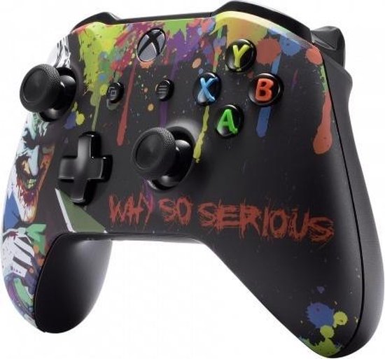 Xbox One S,,Wireless Controller – Joker Custom | Clever Gaming | bol