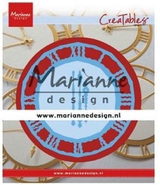 Marianne Design Creatables Snij en Embosstencil - Klok | bol