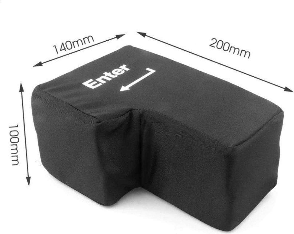 WiseGoods XXL Enter Toets - Grote Enter Toets - Anti Stress USB Enter ...