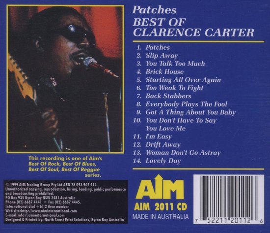 Best Of Clarence Carter, Clarence Carter | CD (album) | Muziek | bol.com