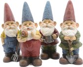 Tuinkabouter Don met rode muts en gieter 23 cm - Tuinbeeld ...