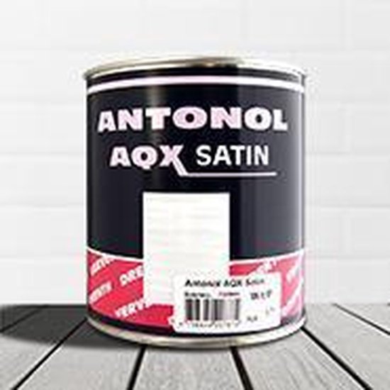 Drenth Antonol AQX Satin Ral 9002 Grijswit Grijs, Wit - 2,5 liter ...