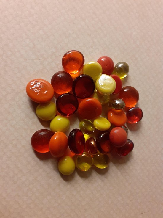 Mini Glas Nuggets Mozaiek Steentjes 250 gram Warme mix | bol