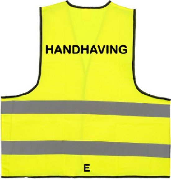 Veiligheidsvest - Veiligheidshesje - Handhaving - One size | bol