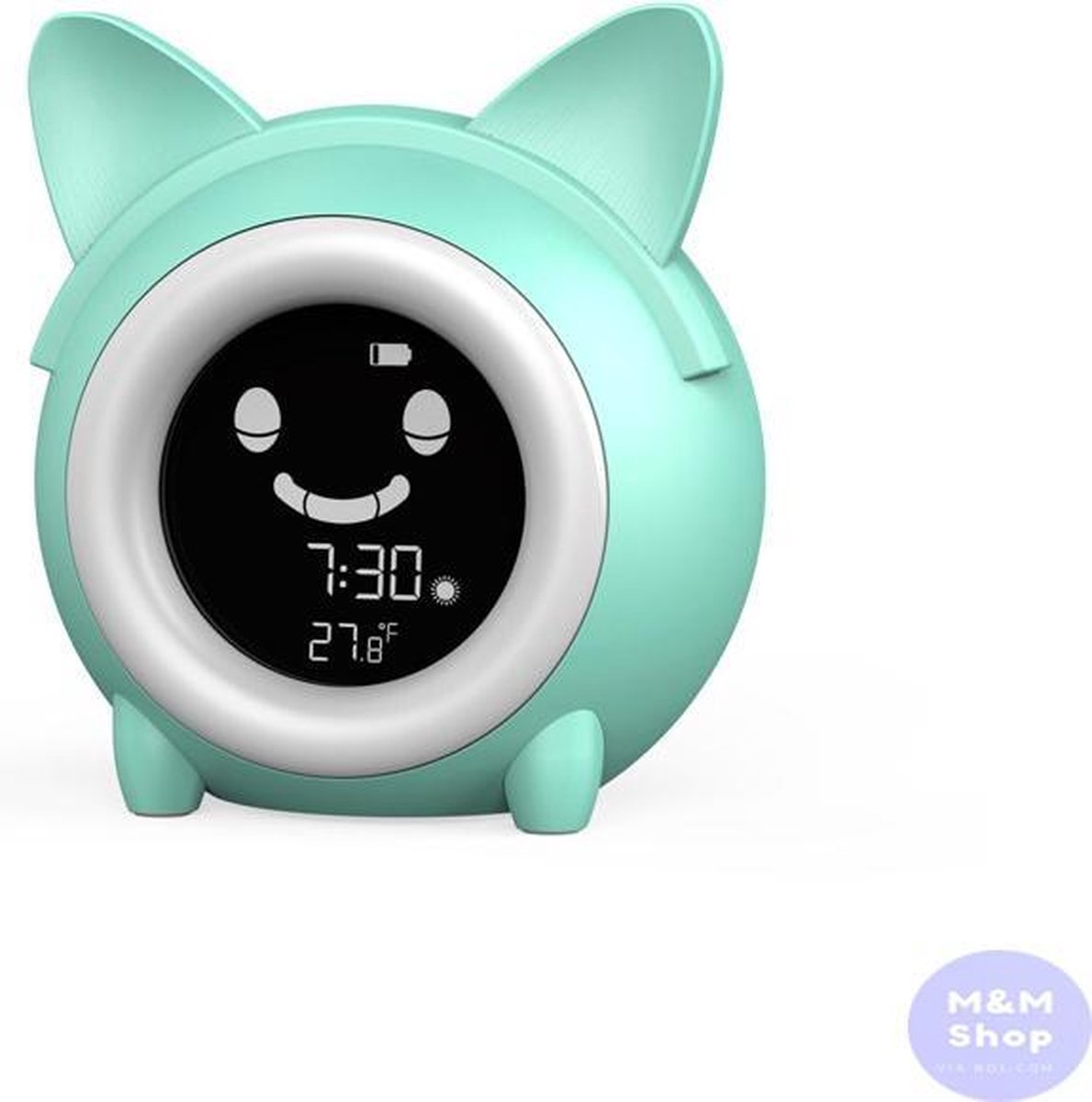 Slaaptrainer - Digitale Wekker voor Kinderen - Wake up Light ...
