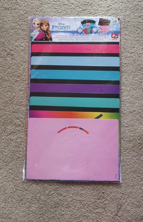 Disney Frozen Scratch Art | Kraskunst | bol.com