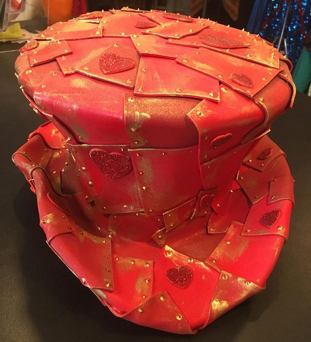 Rode Steampunk Foam hoed | bol.com