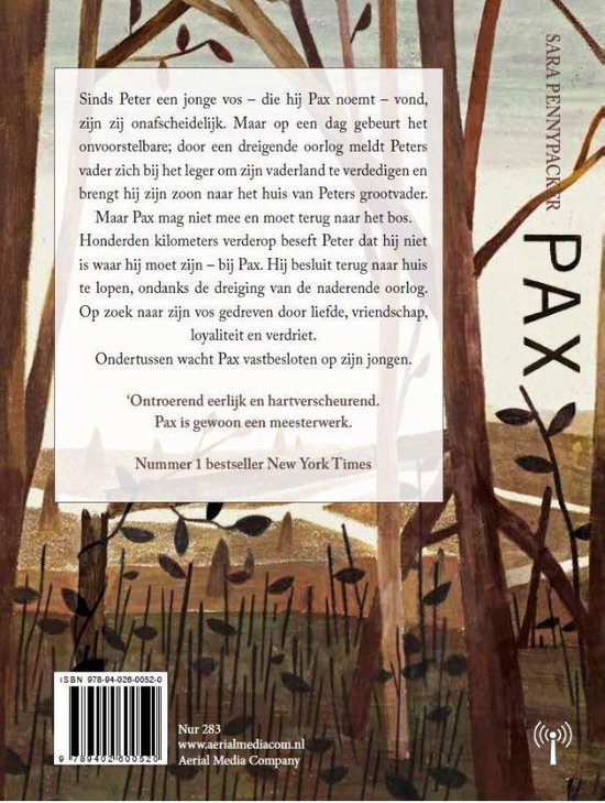 Pax, Sara Pennypacker | 9789402600520 | Boeken | bol