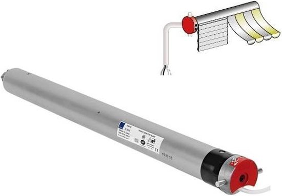 Moteur tubulaire Simu T6 - Puissance: 85 Nm | bol