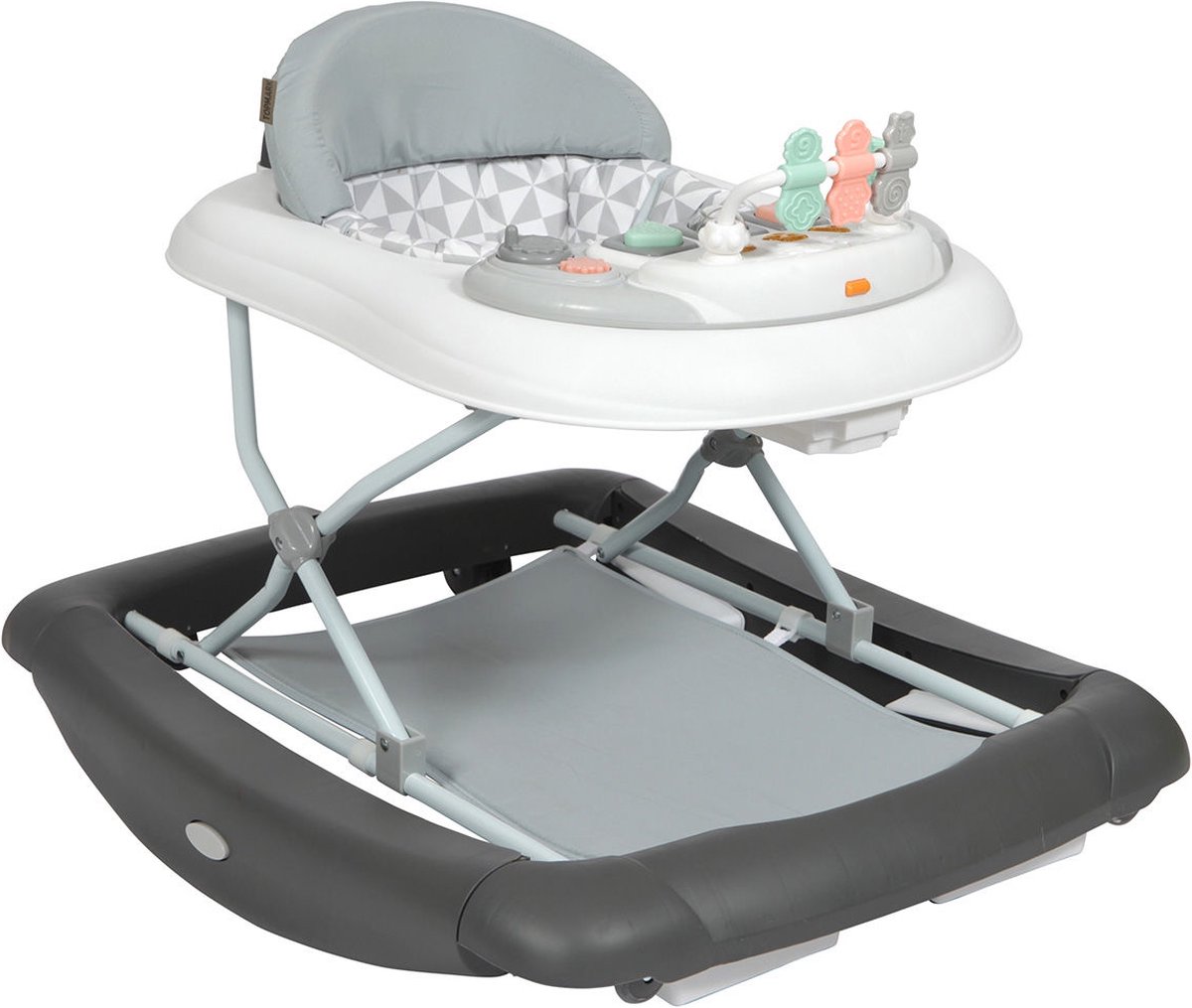 Topmark 2-in-1 Jean Loopstoel - Grijs | bol.com