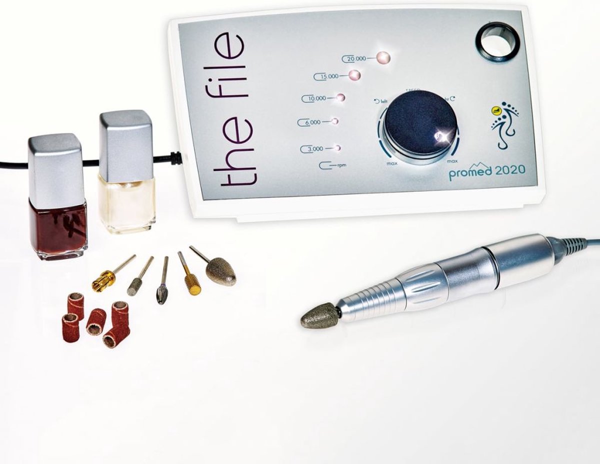 Promed manicure/pedicure The File 2020 | bol.com