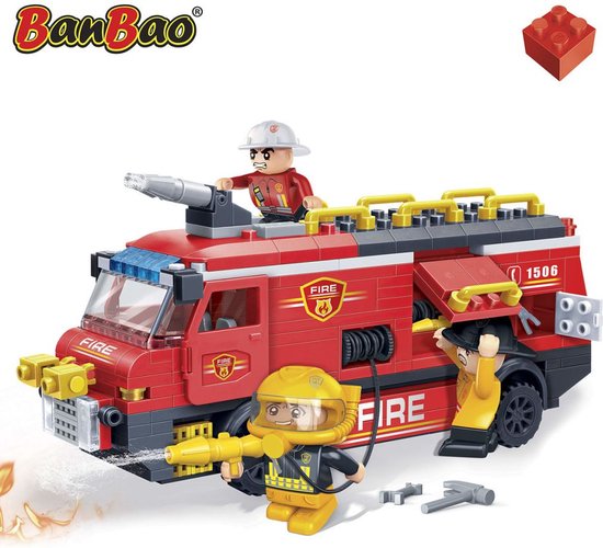 BanBao Brandweerreddingsteam 7103 | bol.com