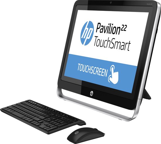 HP Pavilion 22-h038eb TouchSmart - All-in-one Desktop / Azerty | bol.com