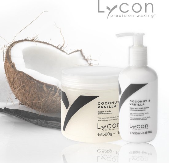 Lycon hand and bodylotion Coconut Vanilla 250 gr, SPA kwaliteit | bol
