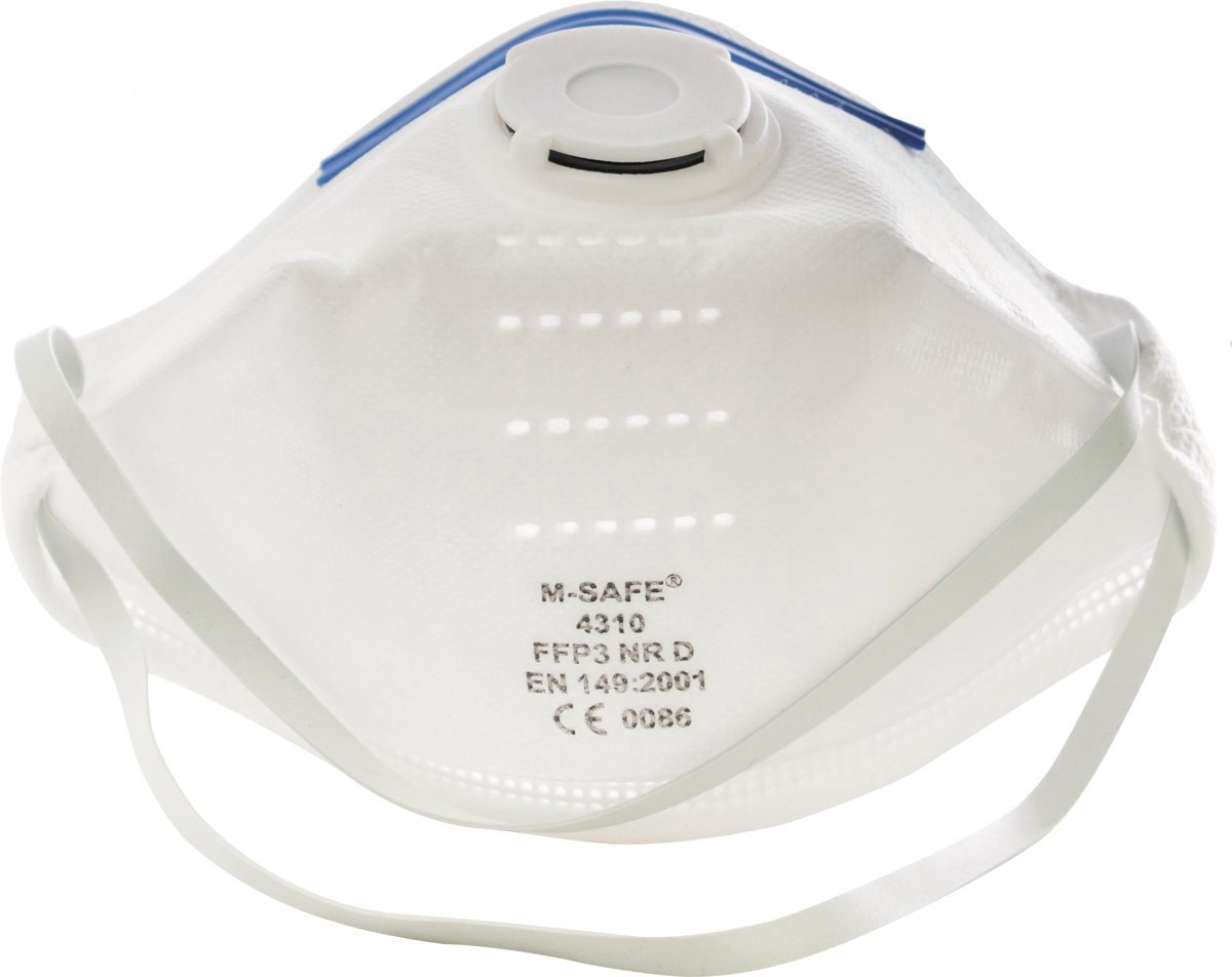 Mondmasker | Stofmasker M Safe FFP3 NR D Model 4310 | Virusmasker ...