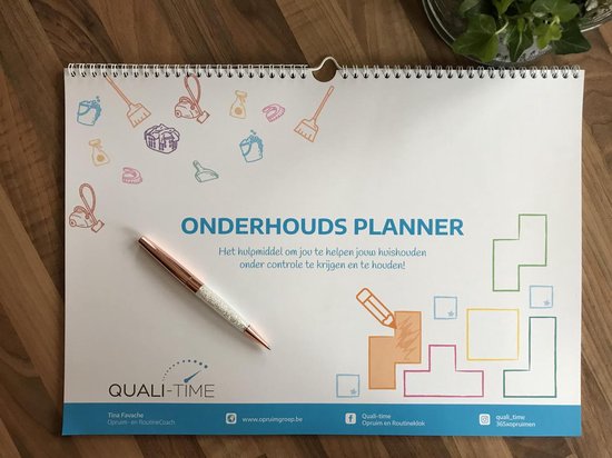 Tina Favache OnderhoudsPlanner - controle over je huishouden | bol.com