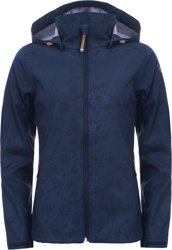 Icepeak Ep Avenal Softshell Jas Dames, blauw Maat EU 38 | bol.com