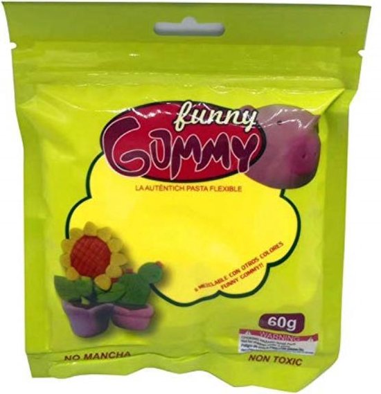 Funny Gummy 60 gram -geel | bol