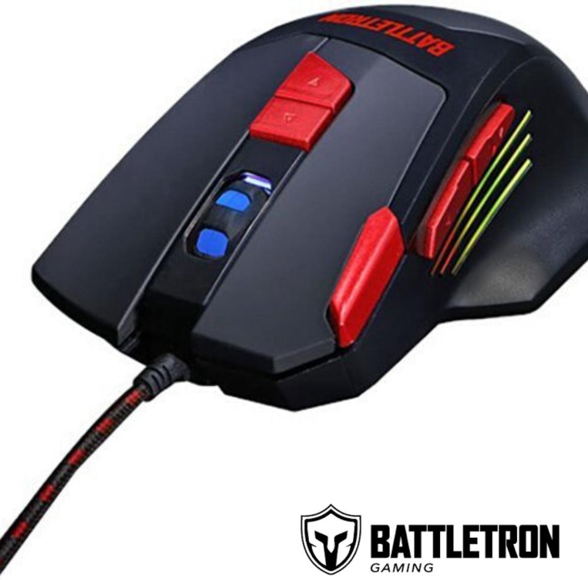 Gaming MuisPad - Inclusief 2 Game Muizen 7 Verschilende Kleuren - Led ...