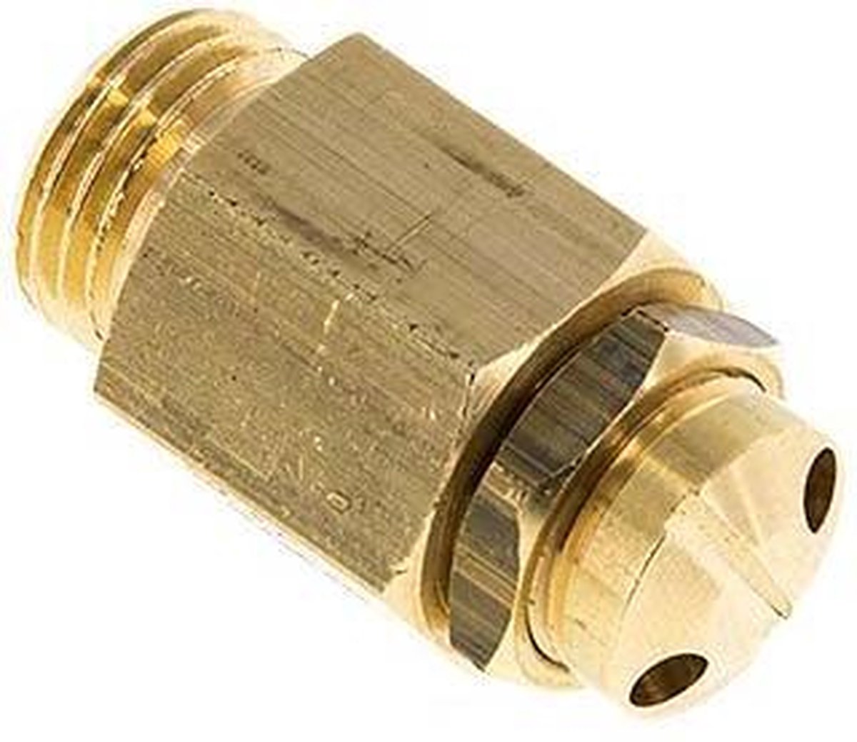 G 1/4'' Messing Regelbaar Overdrukventiel 0.5-1 Bar - SFL-B-1-014-M ...