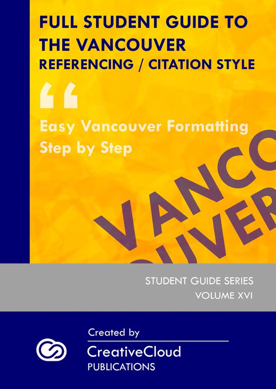 STUDENT GUIDE SERIES 16 - FULL STUDENT GUIDE TO THE VANCOUVER ...