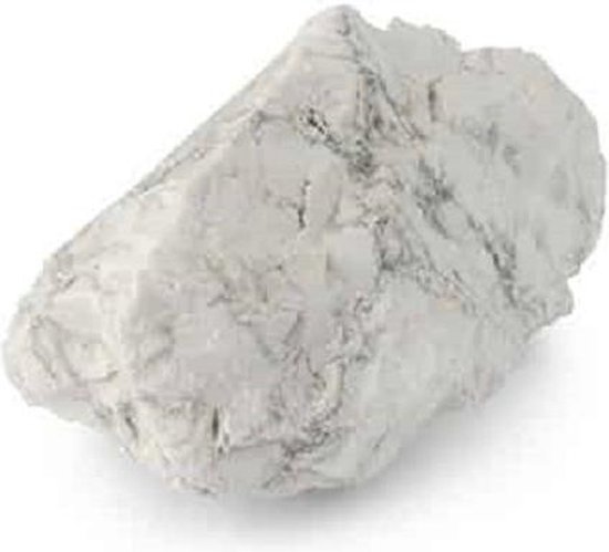 Brokjes Ruwe Edelsteen Howliet Wit (1 kg) | bol