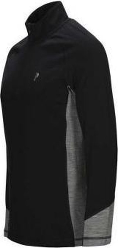 Peak Performance - Magic Half Zip - Pully Heren - M - Zwart | bol.com
