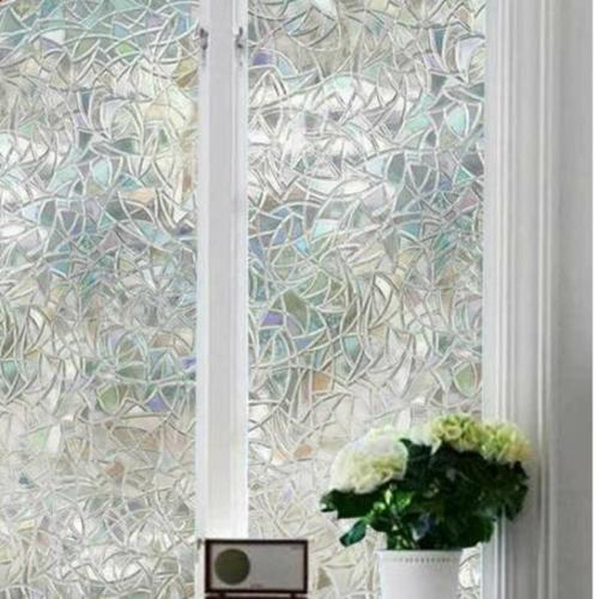 Raamfolie melkglas zelfklevend 200 x 45 cm | bol.com