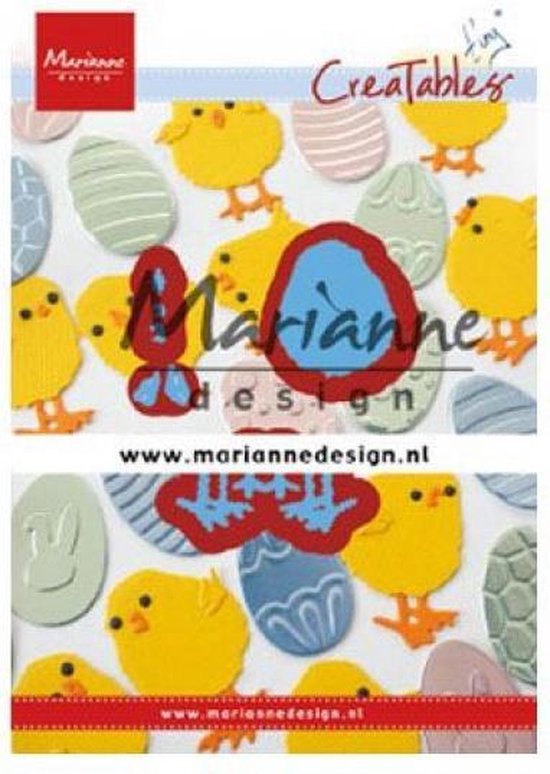 Marianne Design Creatables Snij en Embosstencil - Tiny's Paas kuiken | bol.com