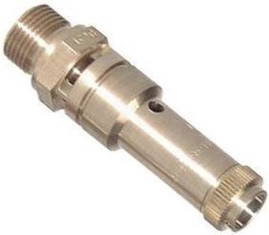 G 1/2'' Messing Vooringesteld Overdrukventiel 1 Bar DN 8 - SFL-B-8-1 ...