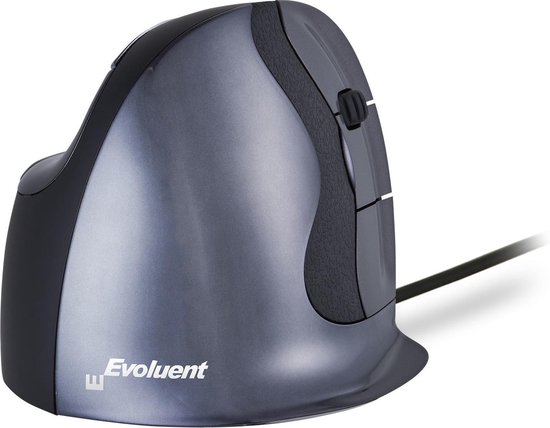 Evoluent D Medium - Verticale Muis - Ergonomische Muis - Bedraad | bol