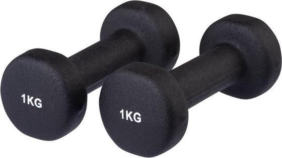 Bol Dumbbells Set 2 X 1 Kg Gewichten Zwart