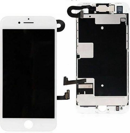 Apple iPhone 7 OEM LCD Beeldscherm - Voorgemonteerd - Wit | bol
